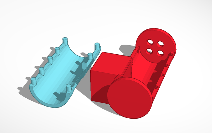 3D design flashlight - Tinkercad