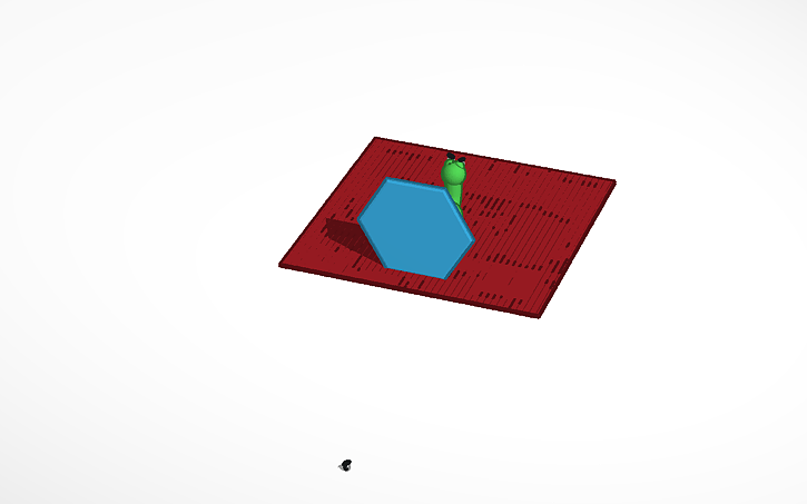 3D design Mad drippy dinosaur - Tinkercad