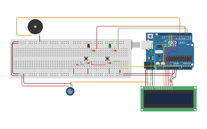 Circuit design SIMON SAYS GAME - Tinkercad Circuit design SIMON SAYS GAME - Tinkercad