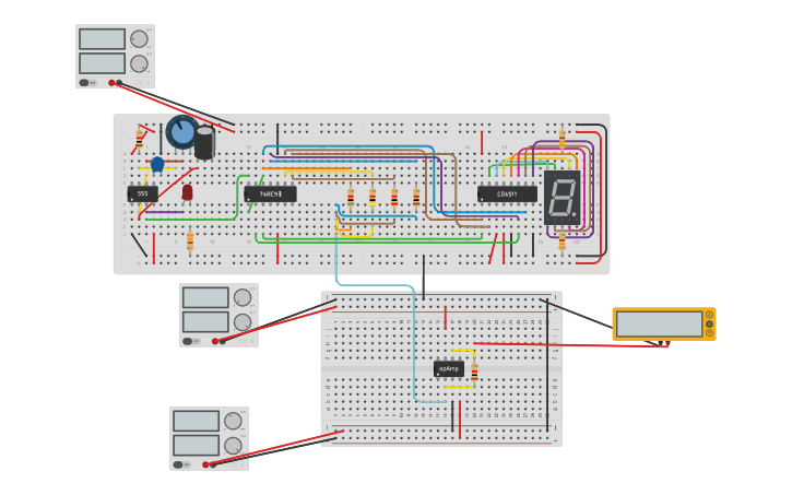 Circuit design Practica 5 EQUIPO1 - Tinkercad