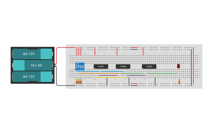 Circuit Design Lab02 Sem02 Tinkercad