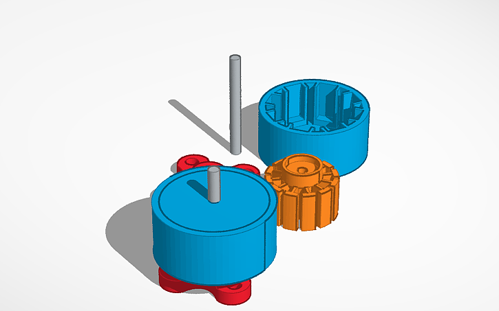 3d Design 1106 Brushless Motor Tinkercad