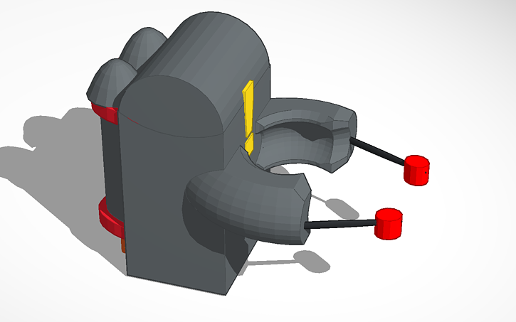 3D design Jetpack - Tinkercad