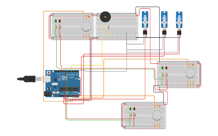 Circuit design GASTECH | Tinkercad
