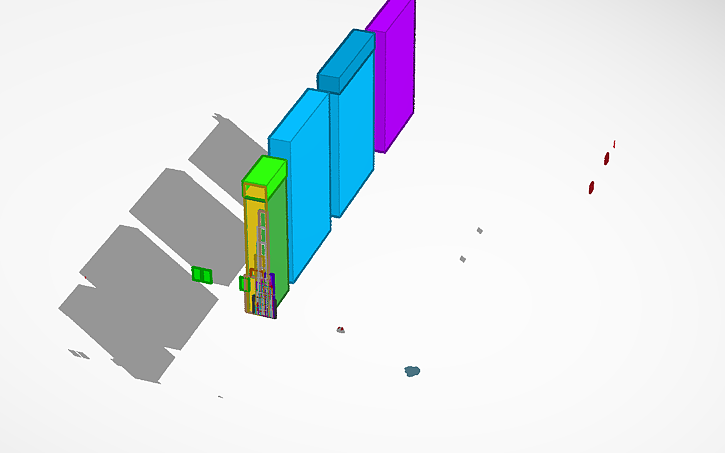 3D design Number Blocks - Tinkercad