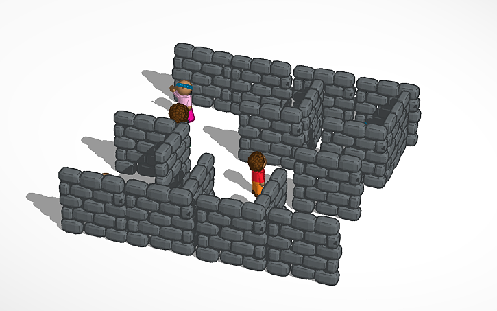 3D design Ruins - Tinkercad