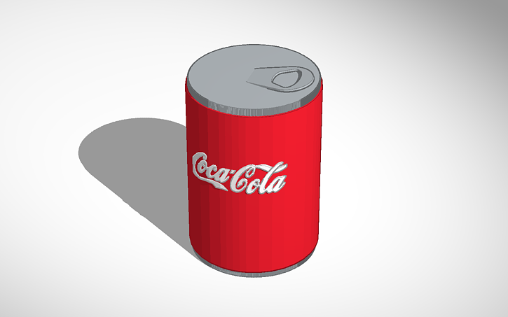 3D design coke can | Tinkercad