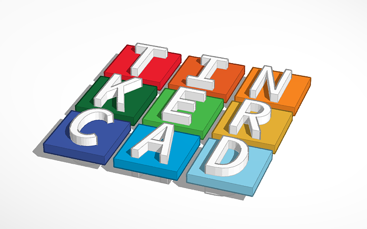 3D design Tinkercad Logo - Tinkercad