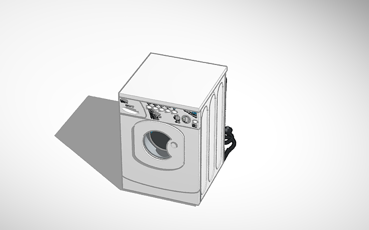 3D design Hotpoint Aquarius WMA32 Washing Machine - Tinkercad