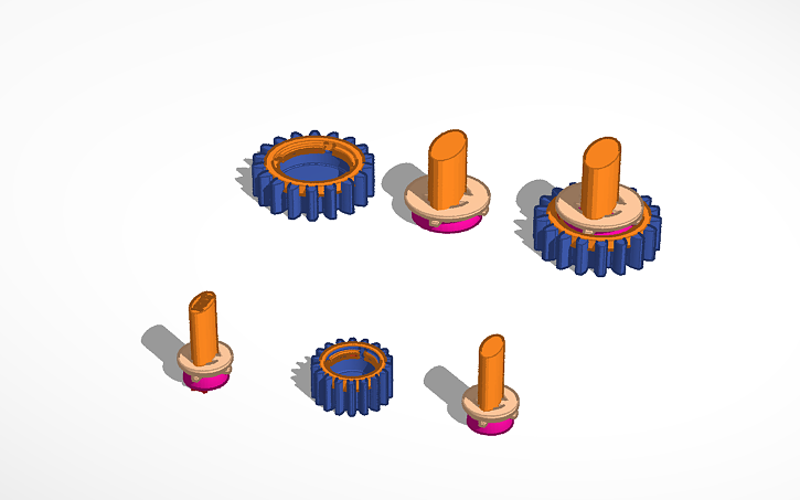 3D design Personal Initial Stamp - Tinkercad