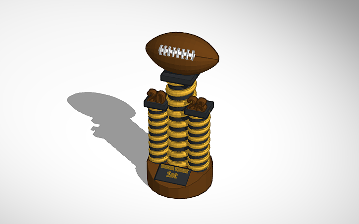 3D design Trophy - Tinkercad
