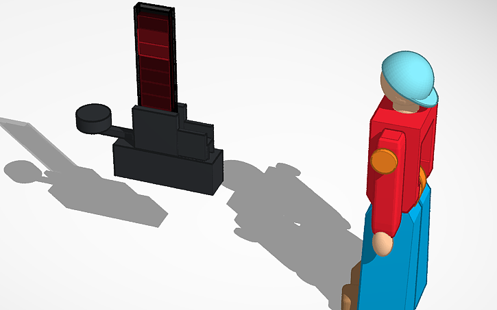 3D design Shoot the dummy sim lab - Tinkercad