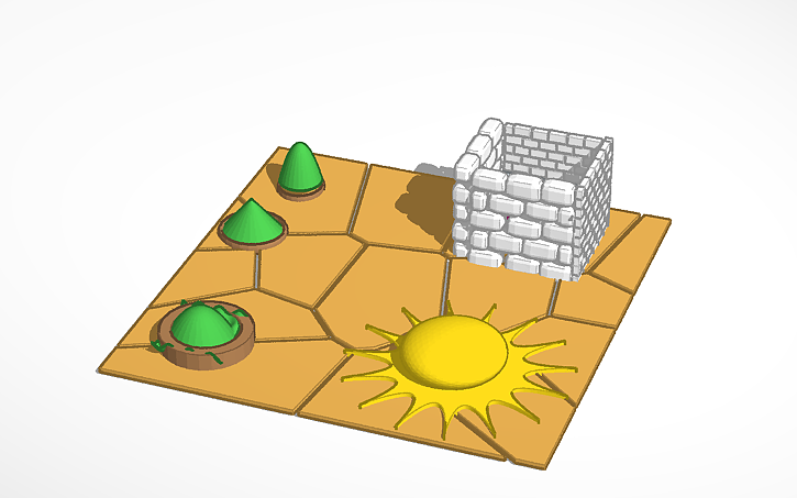 3D design Desert | Tinkercad