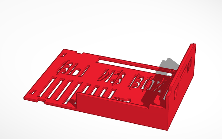 3D design bpi m3 box top | Tinkercad