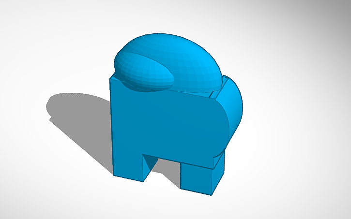 3d Design Among Us Character Tinkercad