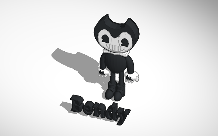3D design Bendy - Tinkercad