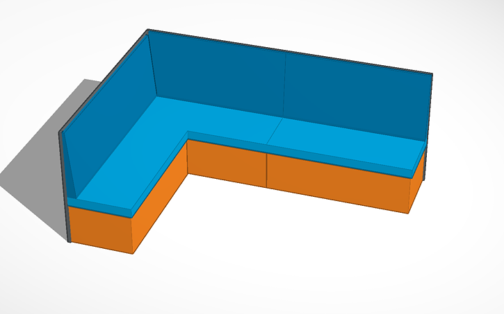 3d Design Outdoor Bench Seats Tinkercad