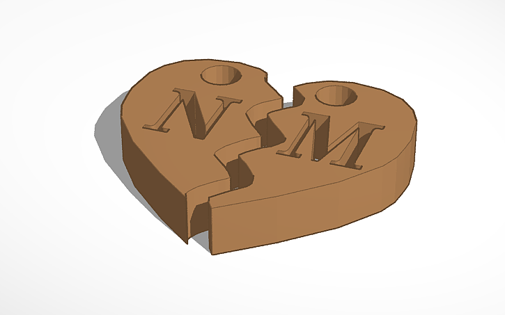 3D design rood_sleutelhanger_nealsboons | Tinkercad