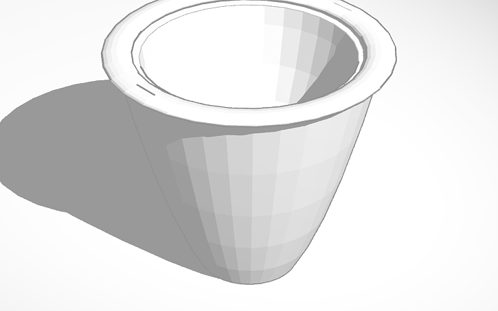 3D design Cup (design your own with this template) | Tinkercad