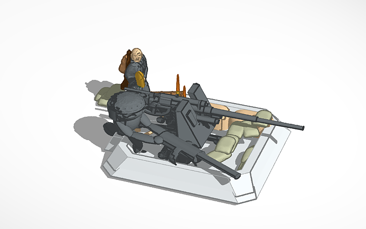 3D design canon - Tinkercad