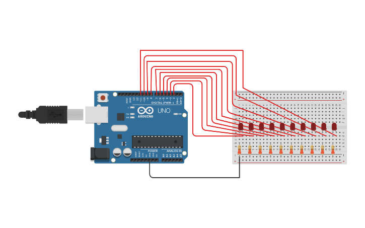 Circuit design 1 projeto arduino - Tinkercad