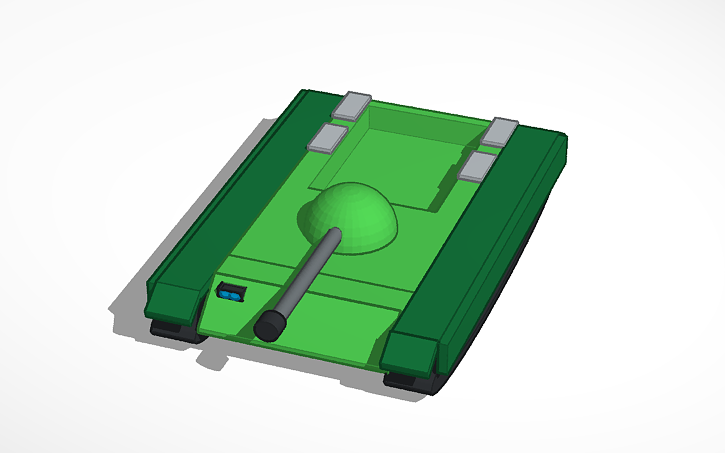 3D design tanks - Tinkercad