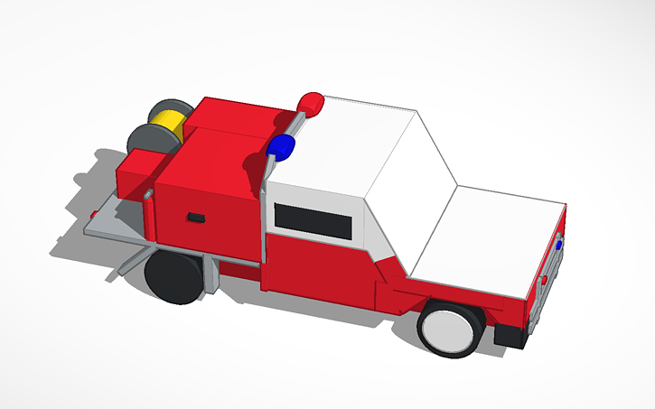 3D design RFS Cat 9 Tanker - Tinkercad