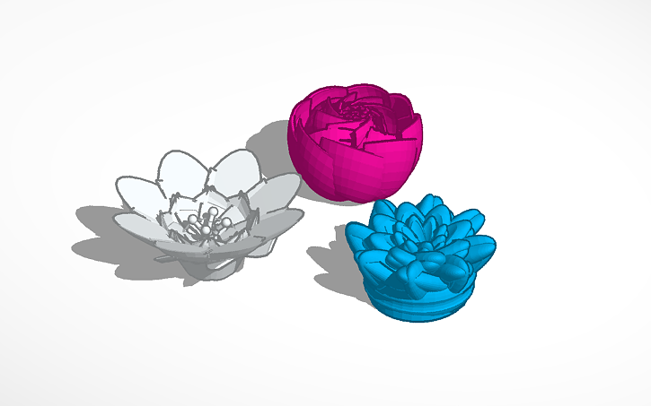 3D design Emergency Flowers 2 - Tinkercad