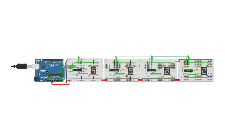 Circuit design lab4 | Tinkercad