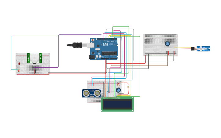 Circuit design All combined | Tinkercad