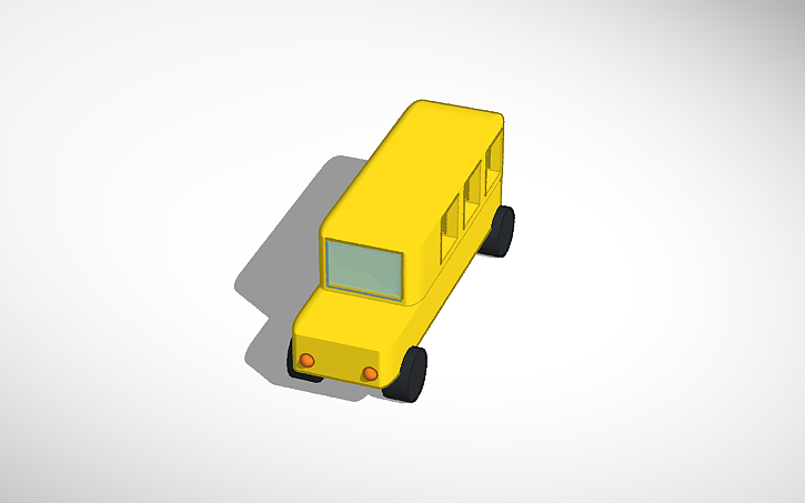 3D design School -Bus | Tinkercad