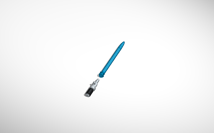 3D design Luke's Lightsaber for Transformers figures. - Tinkercad