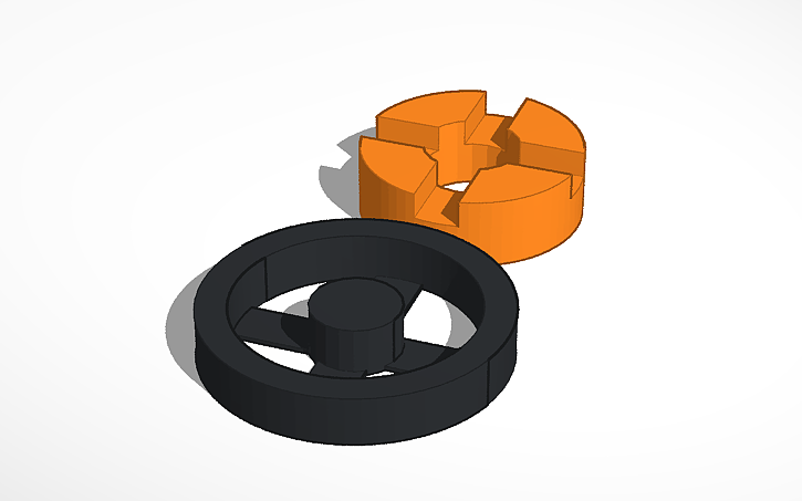 3D design TF2 Logo (for printing) - Tinkercad