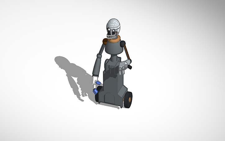 3D design nightmare Staff Bots - Tinkercad