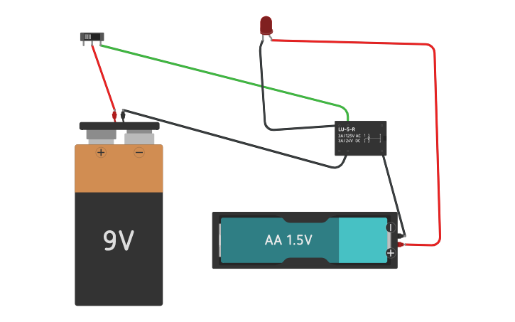 Circuit Design Short Circuit Prevention Using Relay Tinkercad