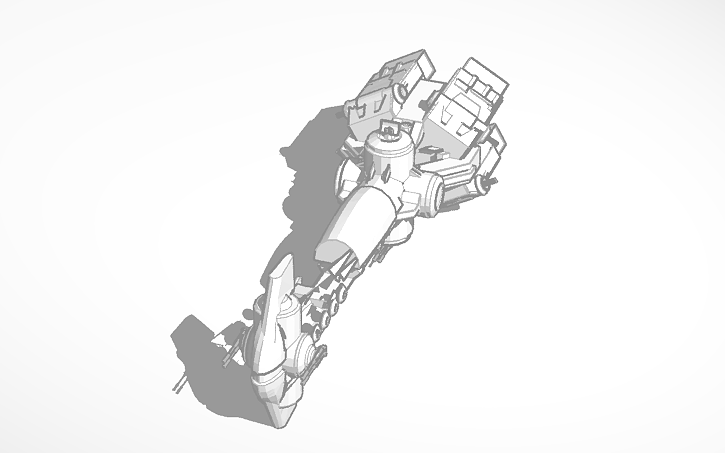 3D design SWTOR: Praetorian-class frigate | Tinkercad