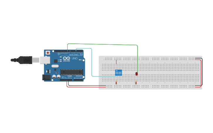 Circuit Design Led Tinkercad