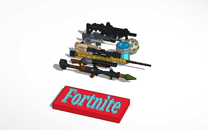 3D design Fortnite | Tinkercad