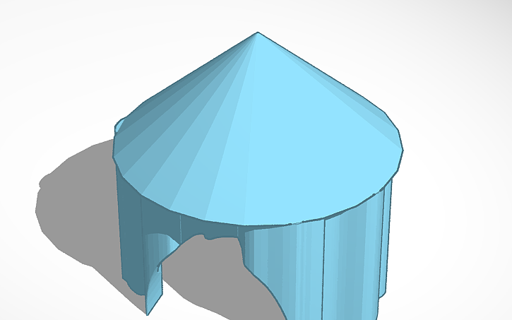 3D design Hamster hut - Tinkercad