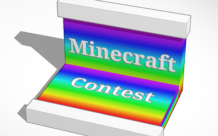 3D design Minecraft Contest - Tinkercad