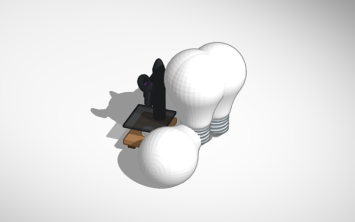 3D design Microscope - Tinkercad