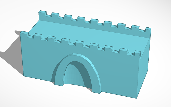 3D design Castle for Manor Project: Wings | Tinkercad