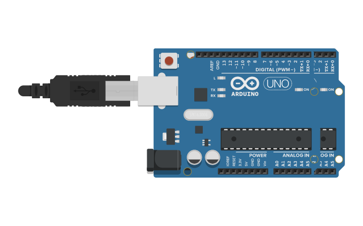 Circuit design Codificação NRZ-I - Tinkercad