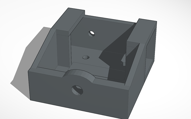 3D design y axis belt tensioner mount | Tinkercad