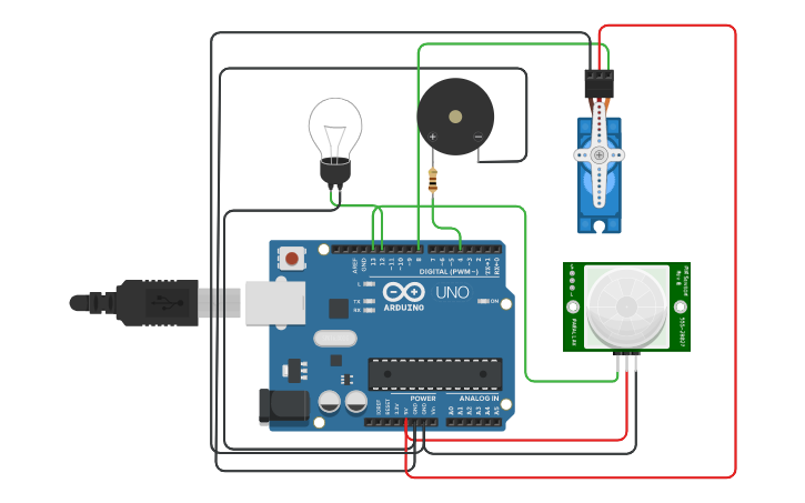 Circuit design Disinfector | Tinkercad