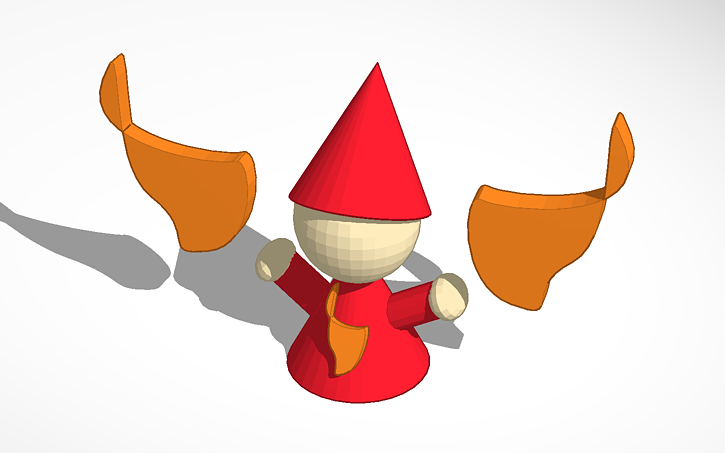 3D design Fire Wizard #WIZ | Tinkercad
