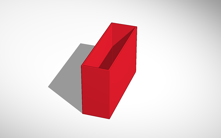 3D design SCRbox - Tinkercad