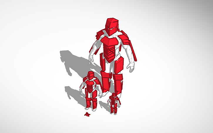 3D design armor | Tinkercad
