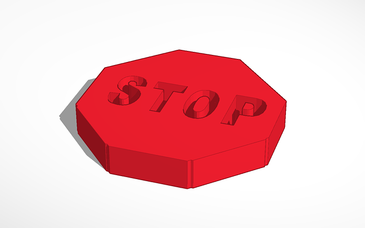 3d Design Stop Tinkercad