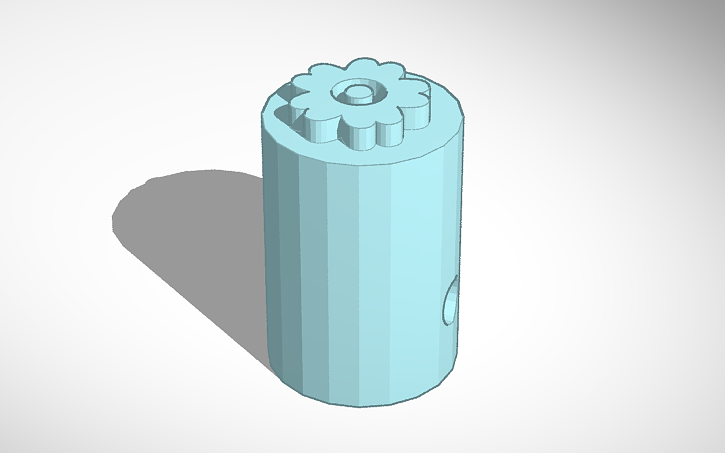 3D design Flower Stamp - Tinkercad